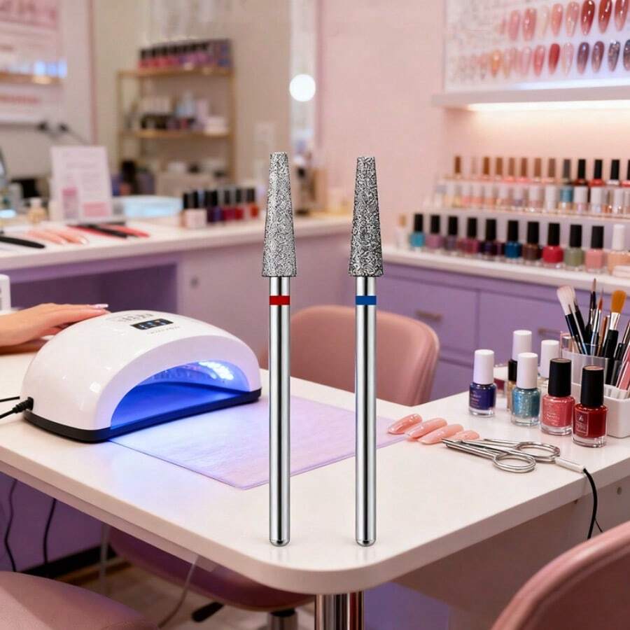 1 Stück Nagel-Bohraufsatz in Schirmform, russischer Stil Vorbehandlung ...