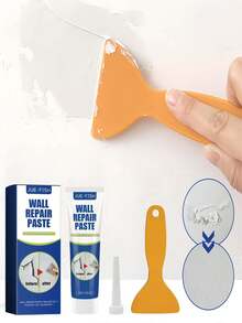 Jue-Fish 100g Wall Repair Paste, White Home Use Putty Filler For Nail ...