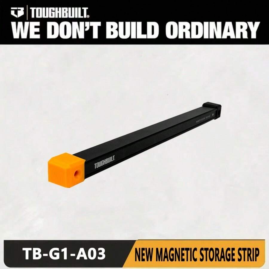 TOUGHBUILT Magnetic Tool Storage Strip Wall Hanging Ladder Box Storage ...
