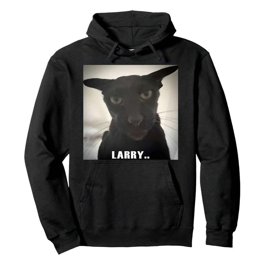 Evil Larry Meme Larry Cat Meme Cursed Memes Brainrot Memes Pullover ...