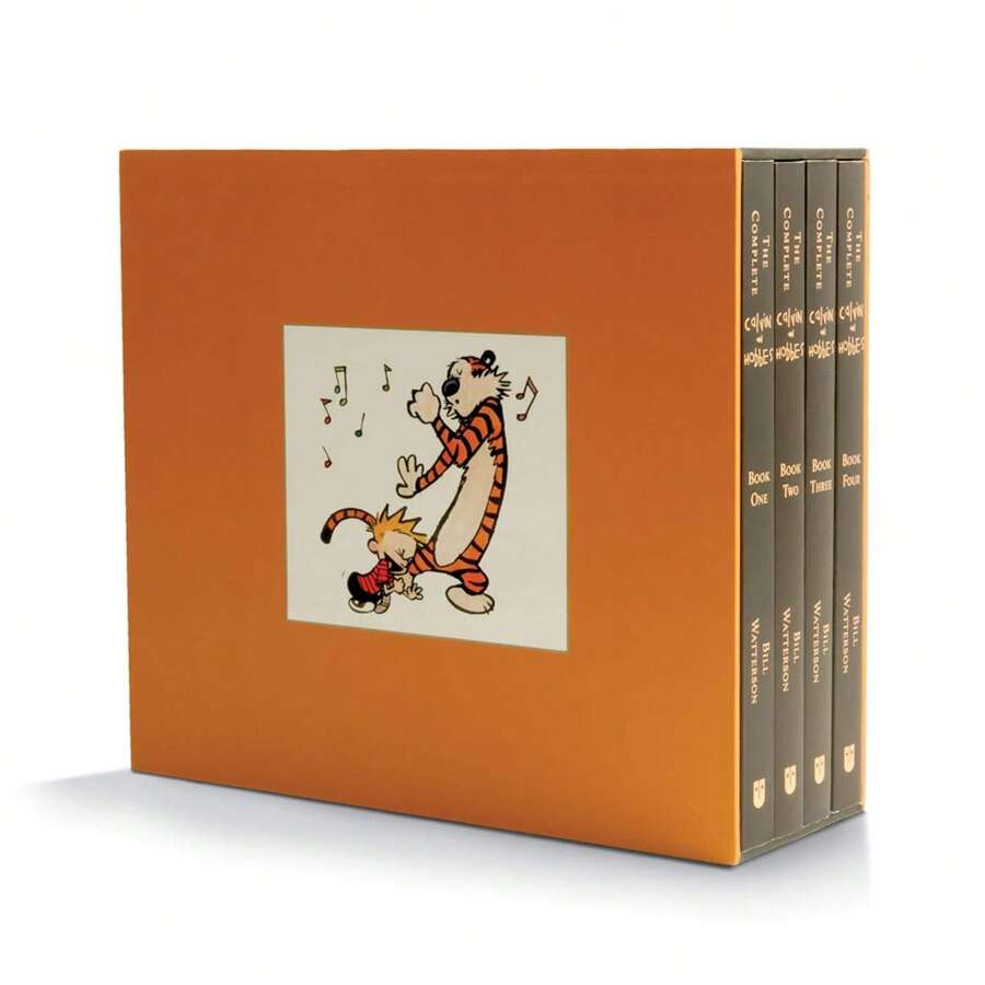The Complete Calvin And Hobbes Children Collection 4 Book Set By Bill ...
