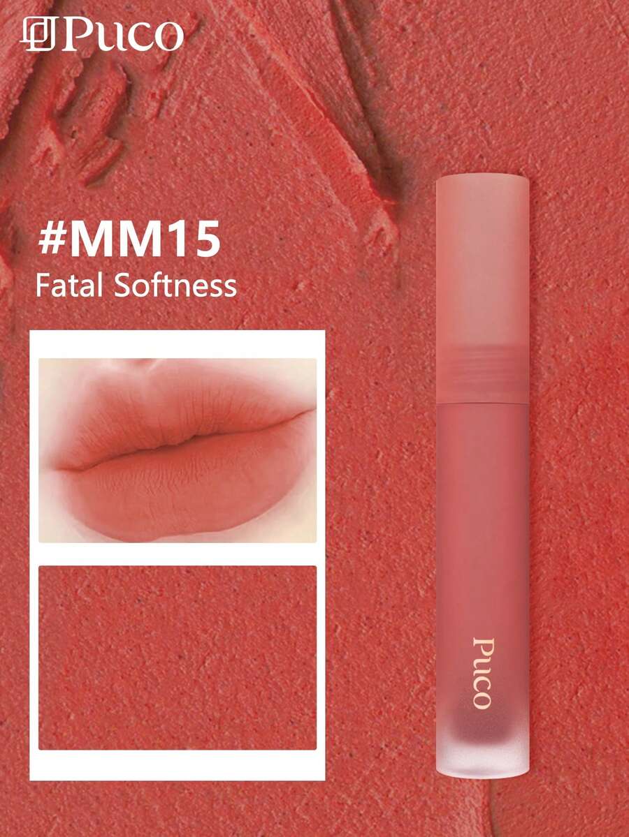 Bálsamo labial en mousse PUCO LIP MUD, resistente al agua y a las ...