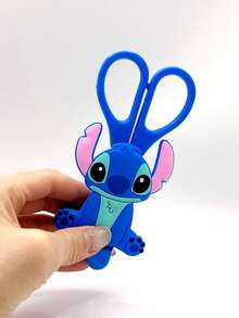 Disney Disney Cartoon Stitch Stainless Steel Scissors Stitch Silicone ...