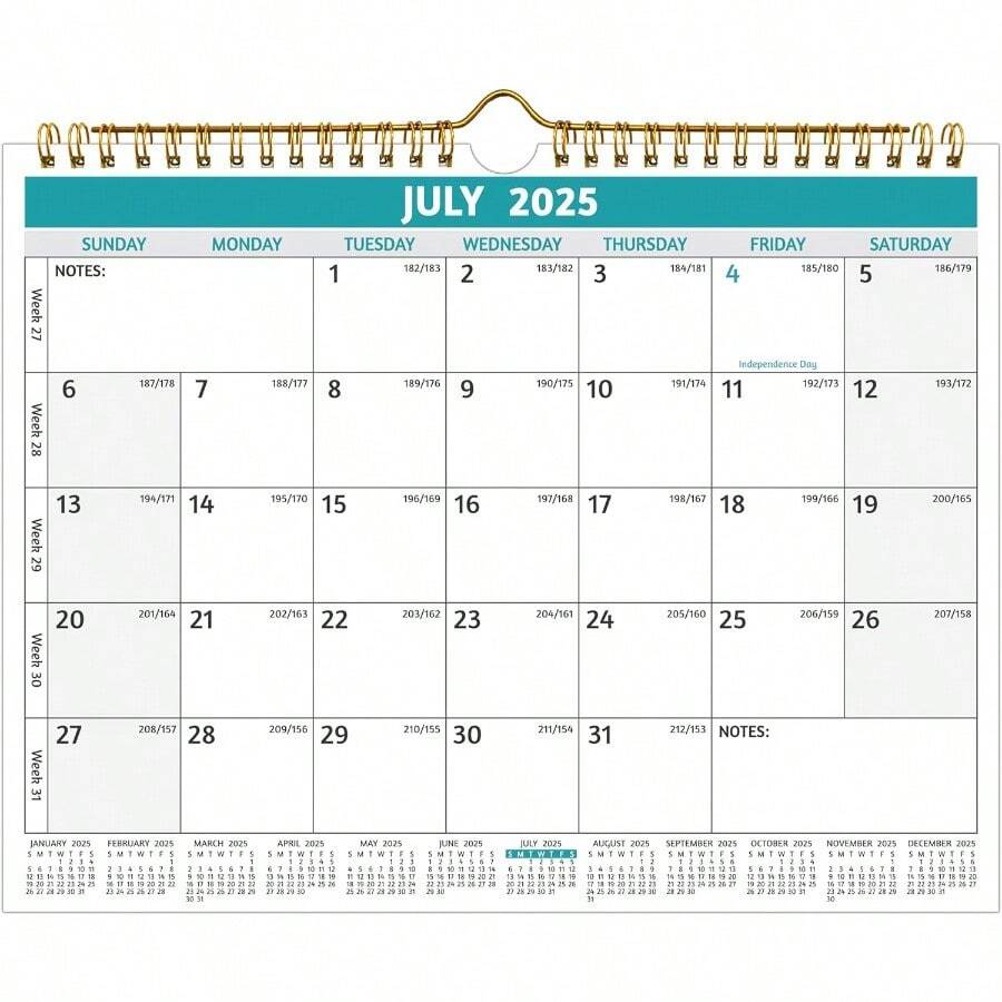 Wall Calendar 20252026 Calendar 20252026 Wall Run Now To Dec 2026 11 X ...