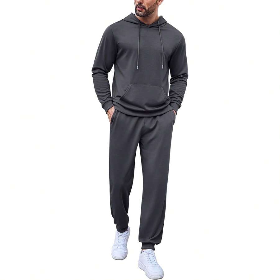 Sweatsuits For Men 2 Piece Tracksuit Casual Athletic Jogging Suit ...