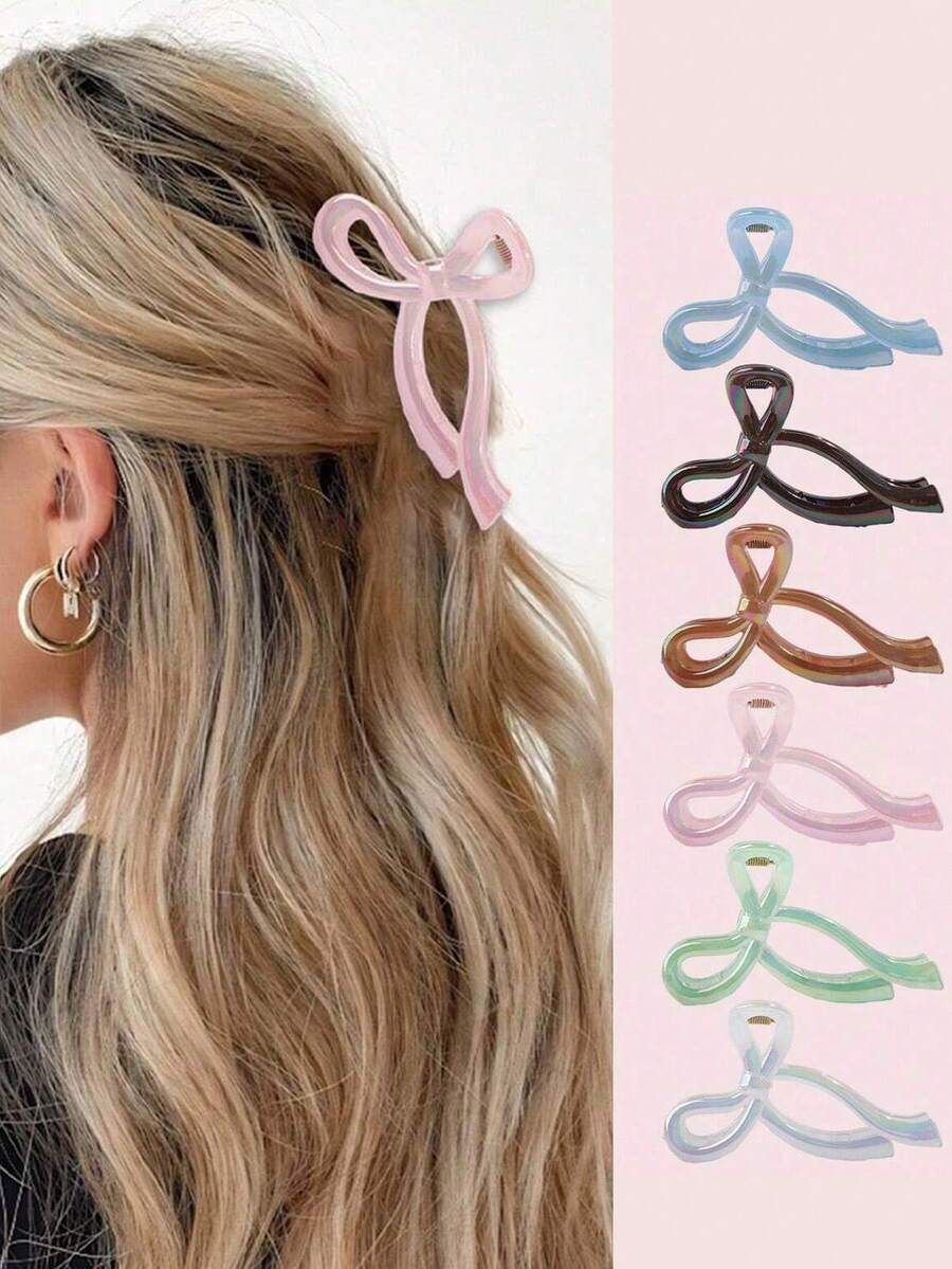 2 Packungen - Süße, bunte Gelee-Bonbon Schleifenclips, geeignet für ...