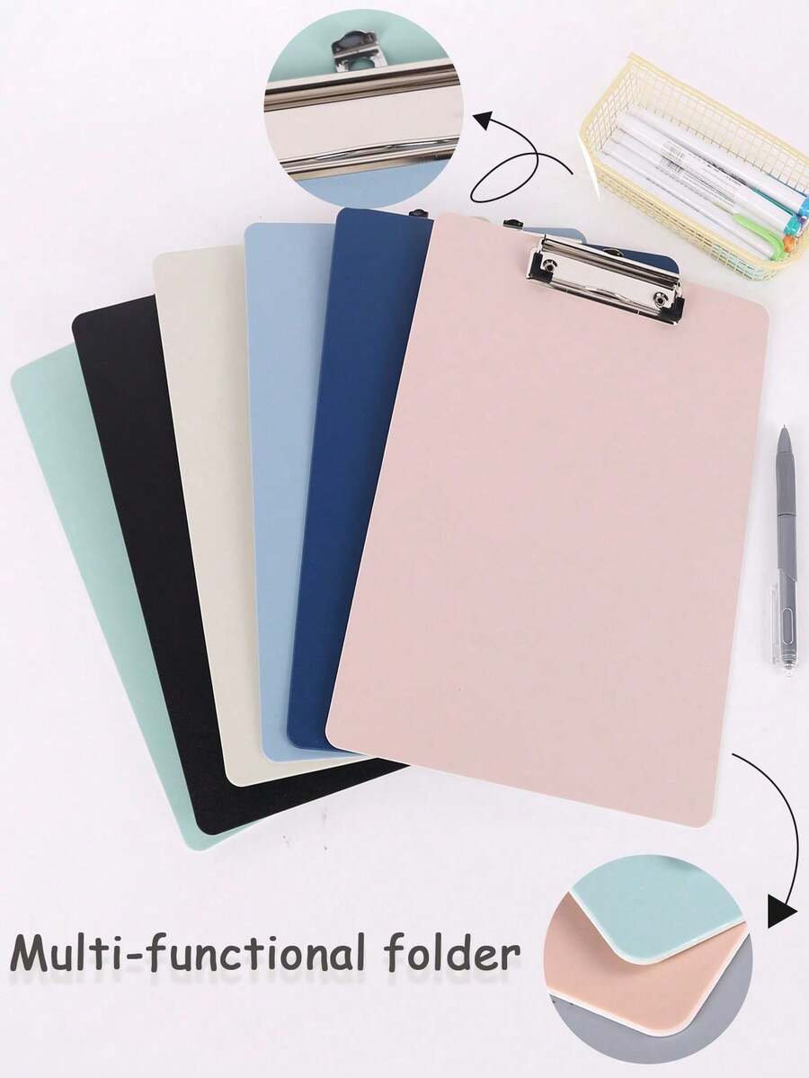 1/4pcs Ombre Color Clipboard - Thick A4/A5 Size Clipboard - File Folder ...