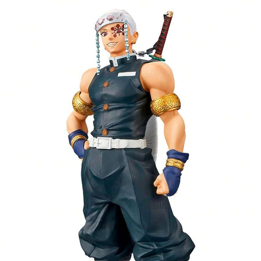 Kimetsu no Yaiba Tengen Uzui Hashira Action Figure Anime | SHEIN Brasil