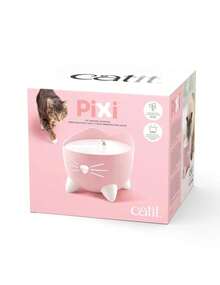 2.5 Liter Cat Water Fountain, Ergonomic Paw Design With Spill-Resistant ...