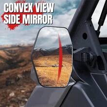 Side Mirror For Can Am Defender HD5 HD8 HD9 HD10 MAX 20162024 Wider ...