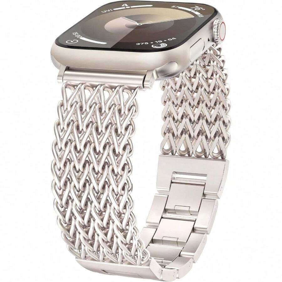 Minyee Compatible With Apple Watch Band 41/40/38/44/45/46/49/42mm Women ...