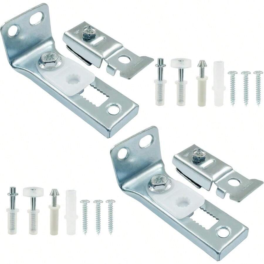2 Pack Bifold Door Hardware Kit Bifold Closet Door Repair Kit Include ...
