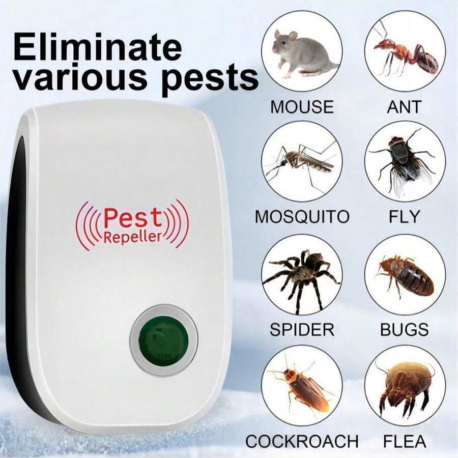 1pc Ultrasonic Pest Repeller - Say Goodbye To Mice And Bugs! New ...