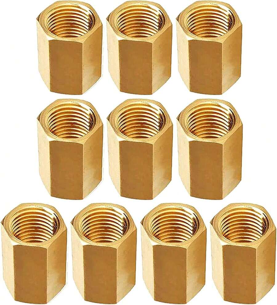 MuHize Brake Line Fitting Kit - 3/16 Tube SAE Braking Unions - 10PC ...