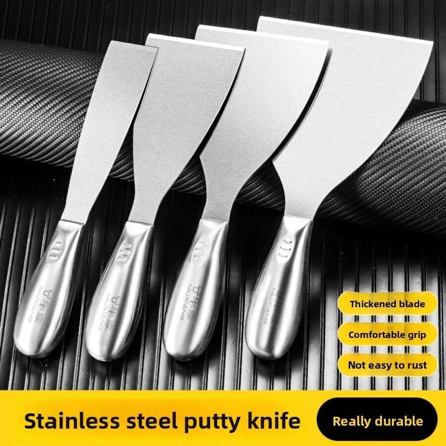 Stainless Steel Thickened Multipurpose Putty Knife, Scraper Tool For ...