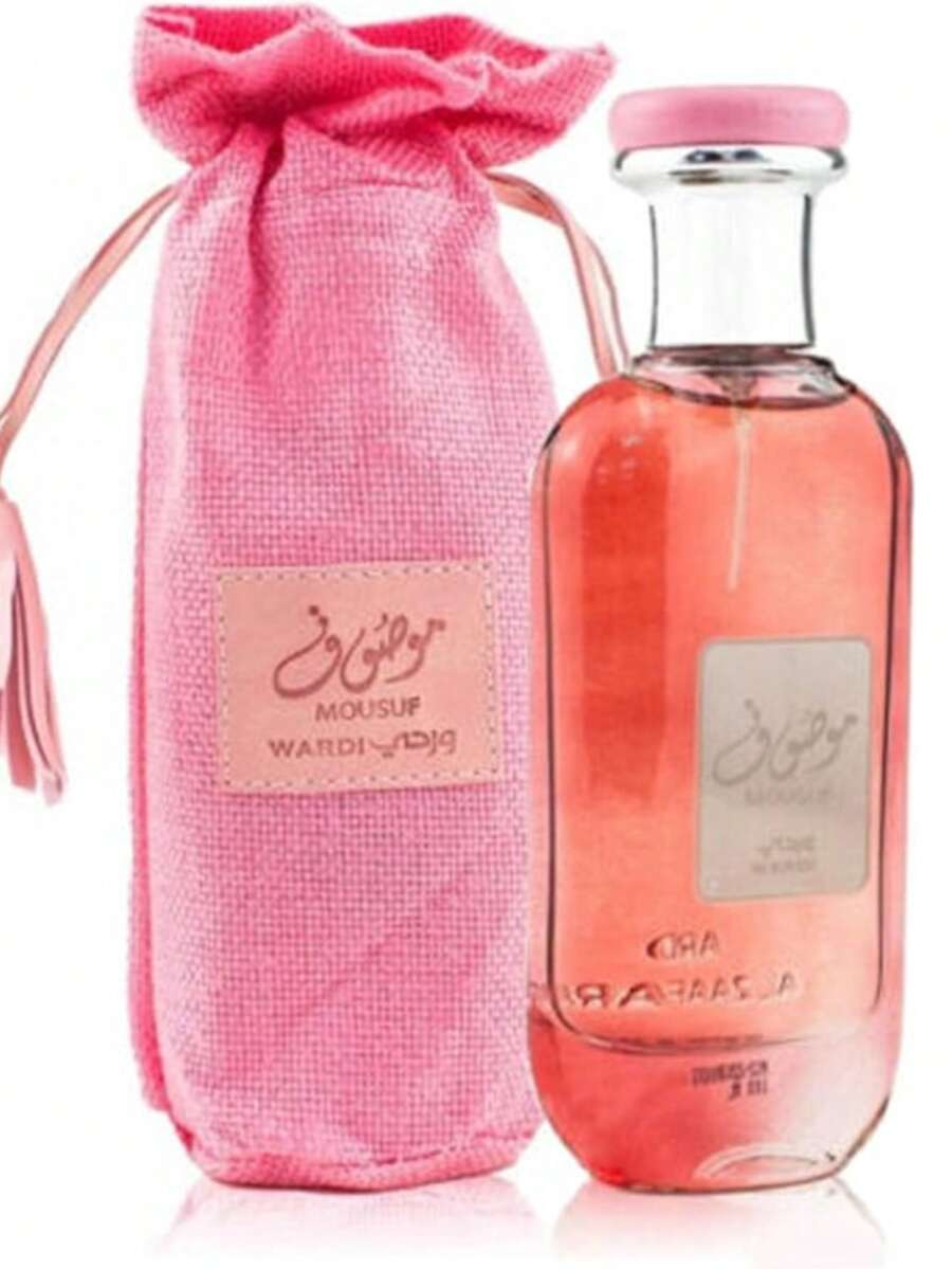 Lattafa Mousuf Wardi 100ml Rose Gold Arabic Perfume Lychee, Rhubarb ...