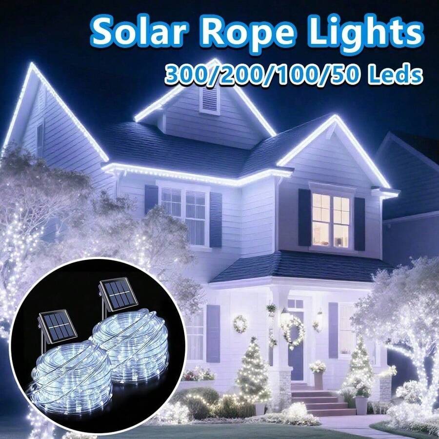 Waterproof Solar Tube Lights, Solar Copper Wire Lights 2 Styles To ...