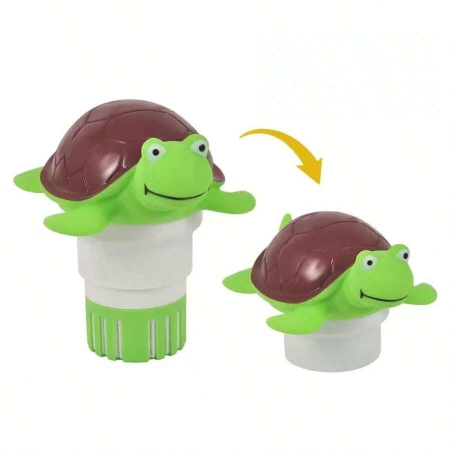 New Retractable 7" Floating Turtle/Duck Pill Box, Floating Pill Float ...