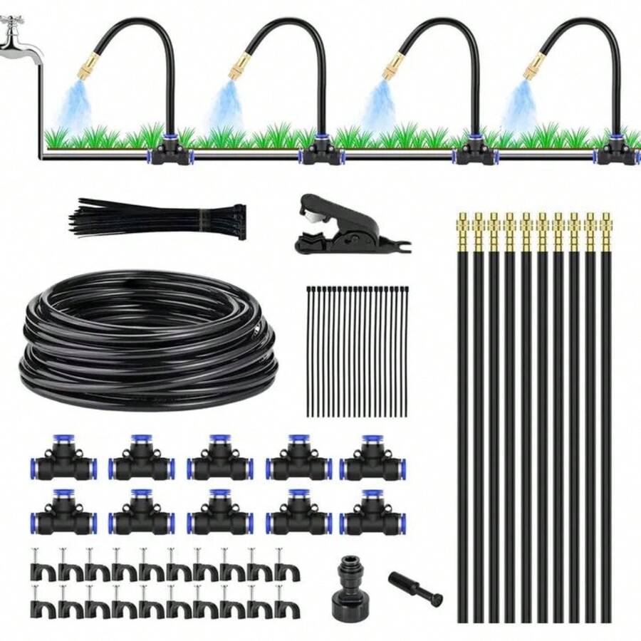 360° Curved Garden Automatic Irrigation System, 360 Degree Bendable ...