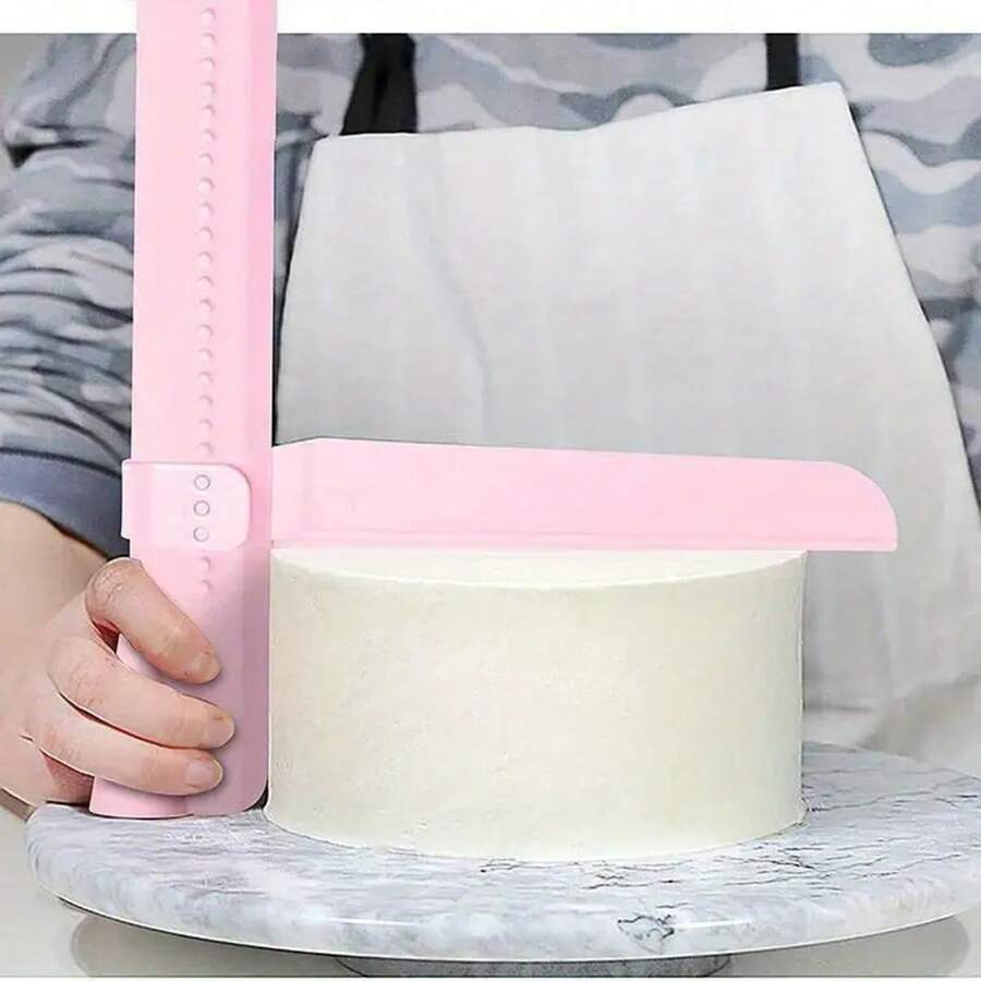 Adjustable Cake Scraper - Professional Baking Tool With Anti-Stick Edge ...
