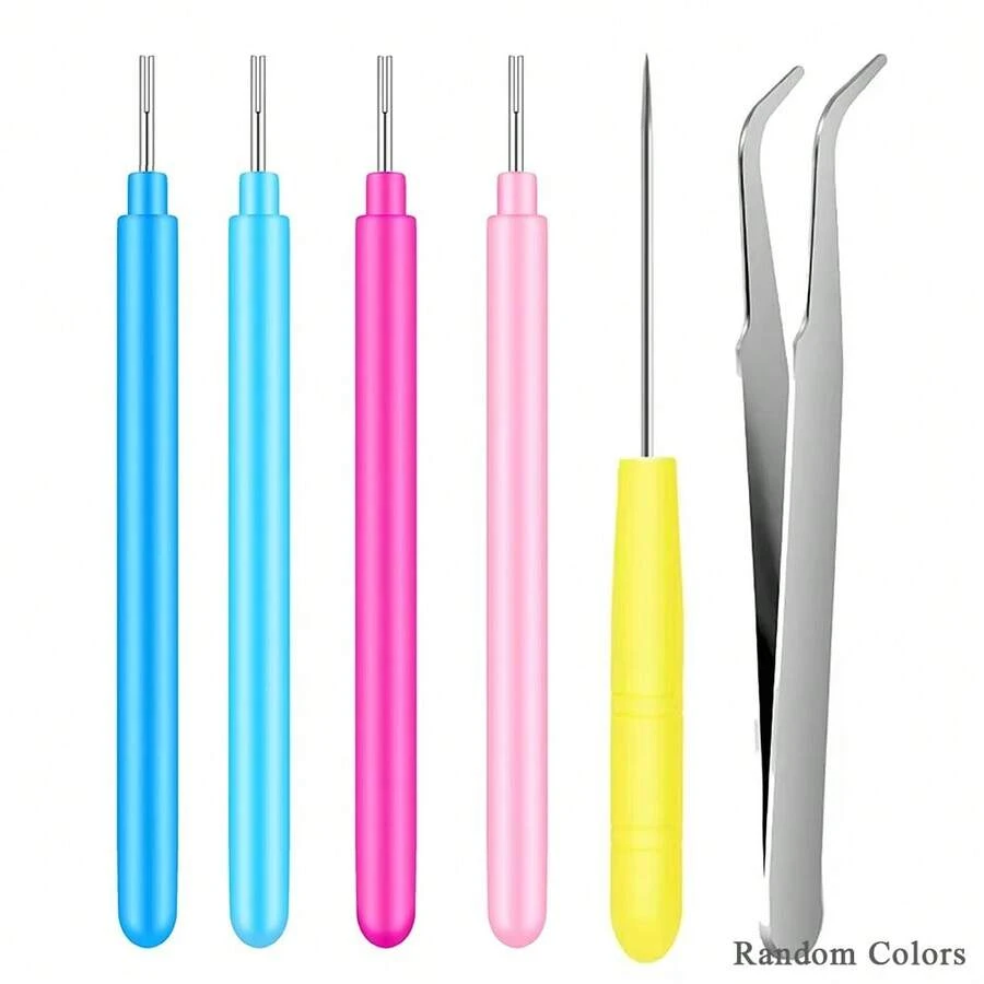 1set Paper Quilling Tools Set Scrape Rolling Curling Needle Pen Hand ...