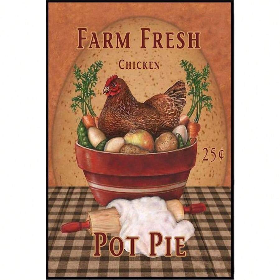 Farm Fresh Chicken Pot Pie Signs | SHEIN PT