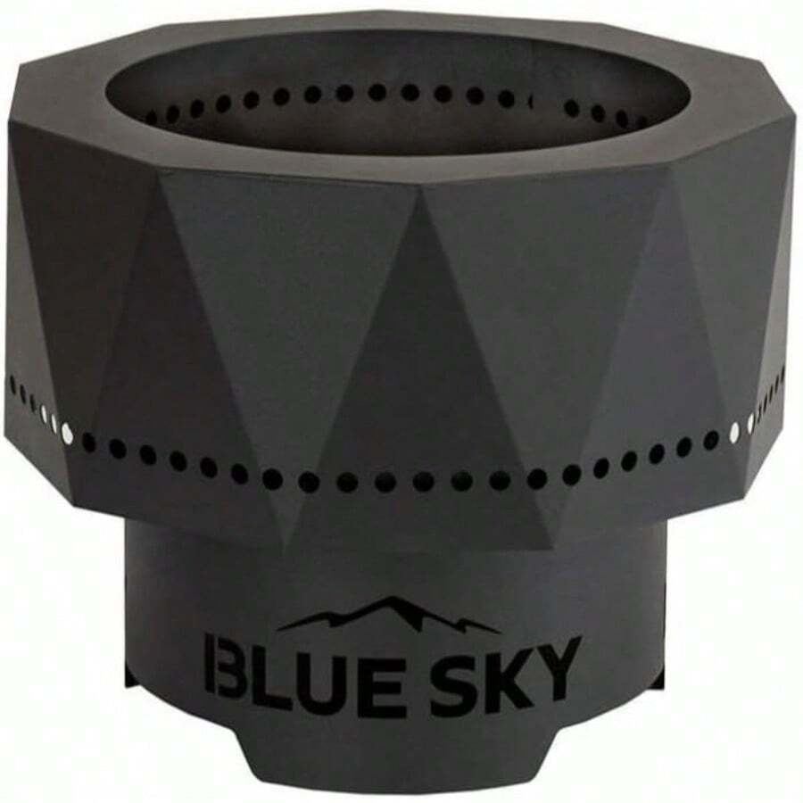 Blue Sky Outdoor Living Ridge Portable Fire Pit Portable Smokeless Fire ...