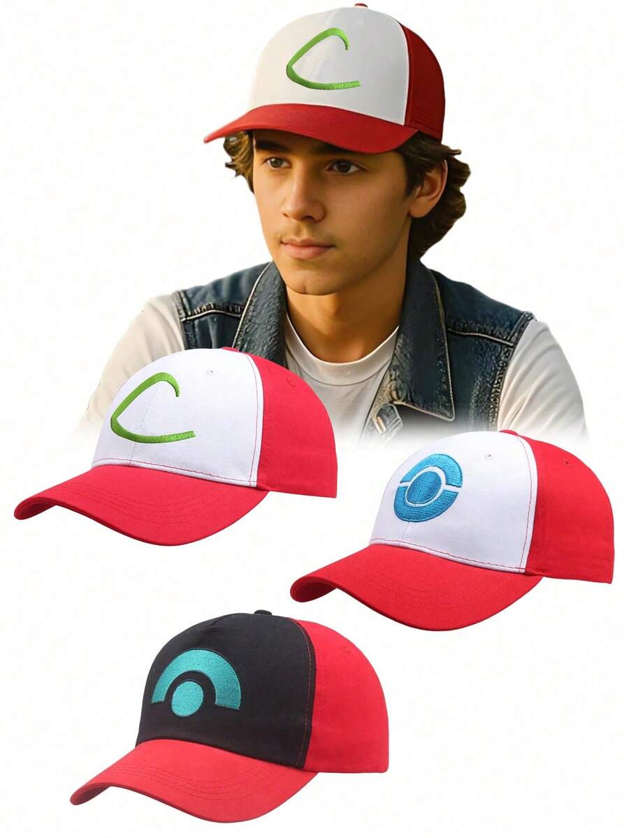 pokemon Pokemon 1pc Anime Pokemon Baseball Cap Hat Cartoon Ash Ketchum ...