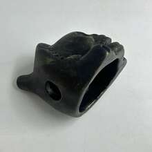 Gold Lion Face Whistle, Mayan Cultural Symbol, War Whistle, Whistle ...