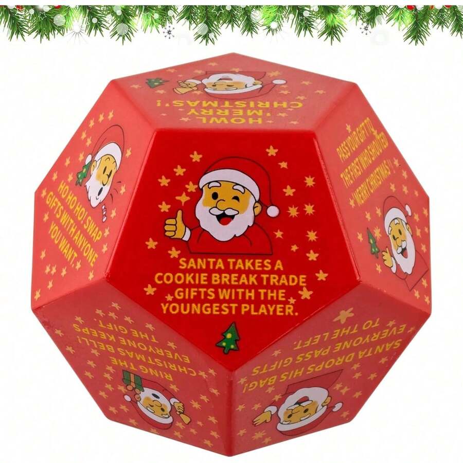 Secret Santa Dice Game, Hilarious Gift Exchange & White Elephant Party ...
