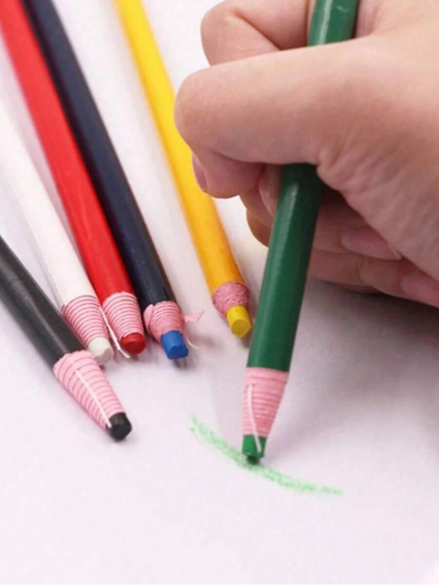 1-12pcs Colored Washable Tailor Chalk Erasable Tailor's Chalk Marker ...