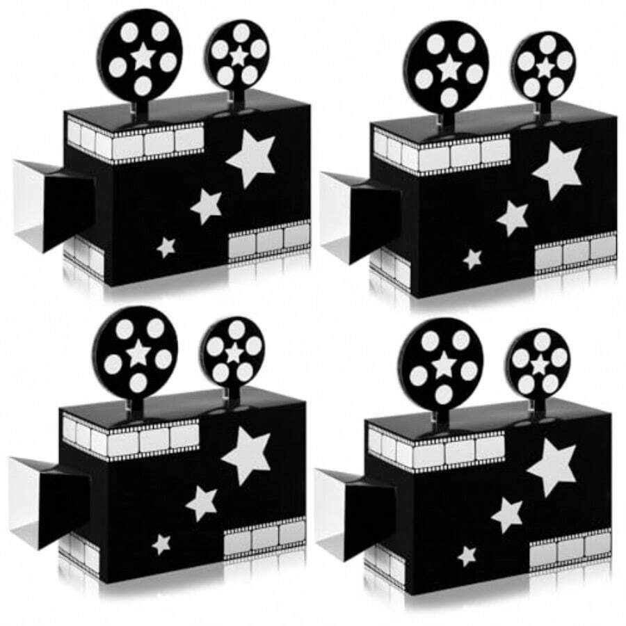 D2 Pcs Movie Night Party Decorations 11.8 Inch Red Carpet Party ...