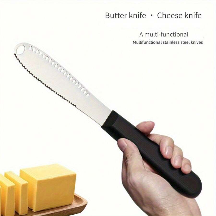 4-Inch Stainless Steel Butter Knife With Holes, Jam Knife Spatula ...