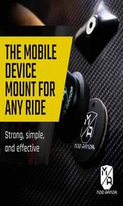 Mob Armor Magnetic Phone Mount Plates - Strong Adhesive Steel Discs For ...