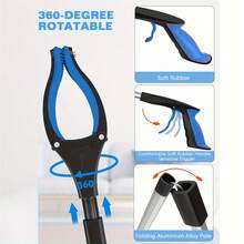 1pcs-Foldable Reach Gripper Pickup Tool With 360° Rotating Jaws And ...