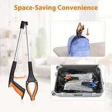 1pcs-Foldable Reach Gripper Pickup Tool With 360° Rotating Jaws And ...