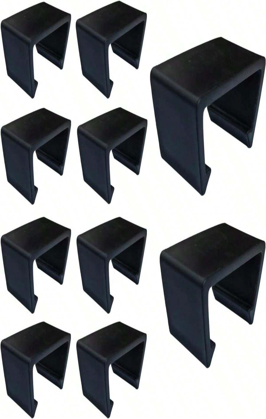 10 Pieces Outdoor Patio Furniture Clips Sectional Couch Sofa Funiture ...