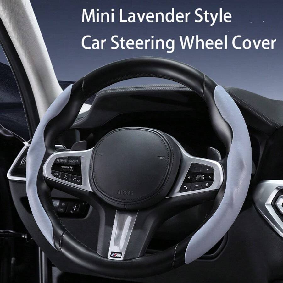 2pcs Irregular Shaped Anti-Pollution Car Steering Wheel Cover, Car ...