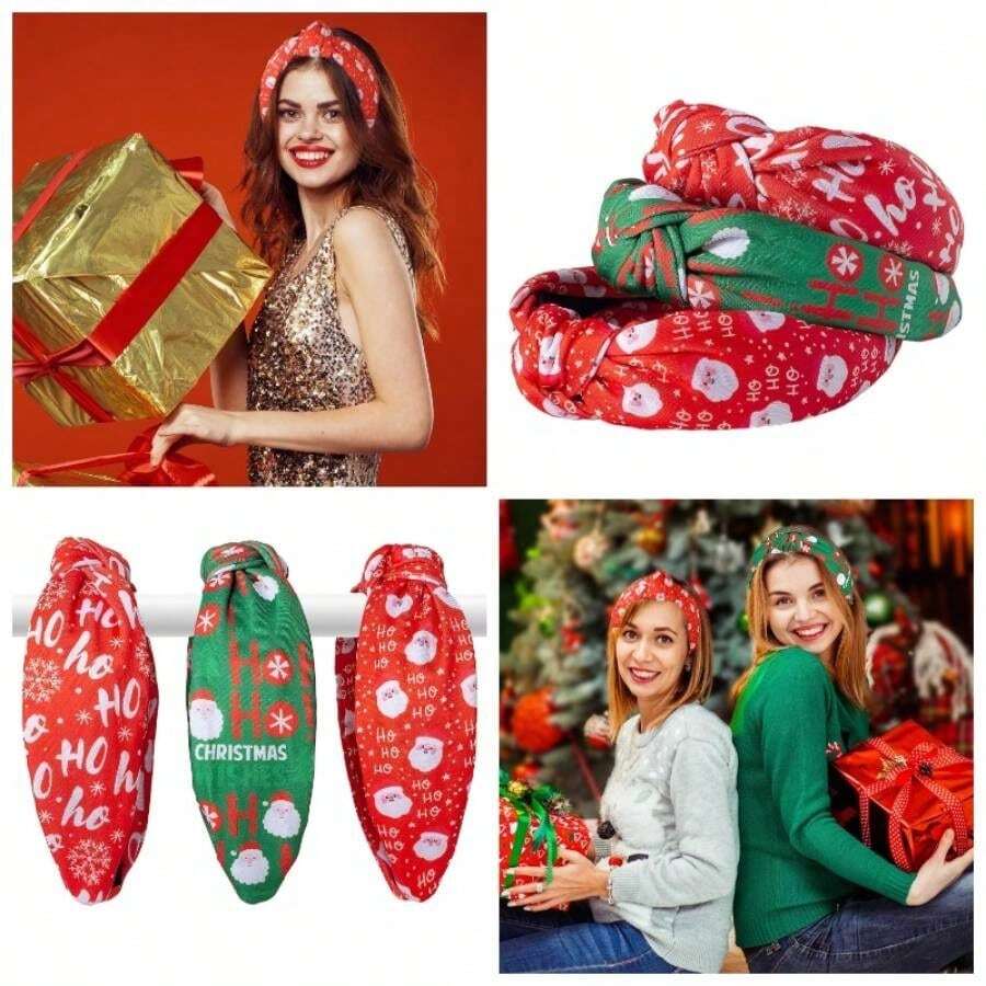 3Pcs Thanksgiving Day Headbands Women, Turkey Fall Leaves Holiday Knot ...