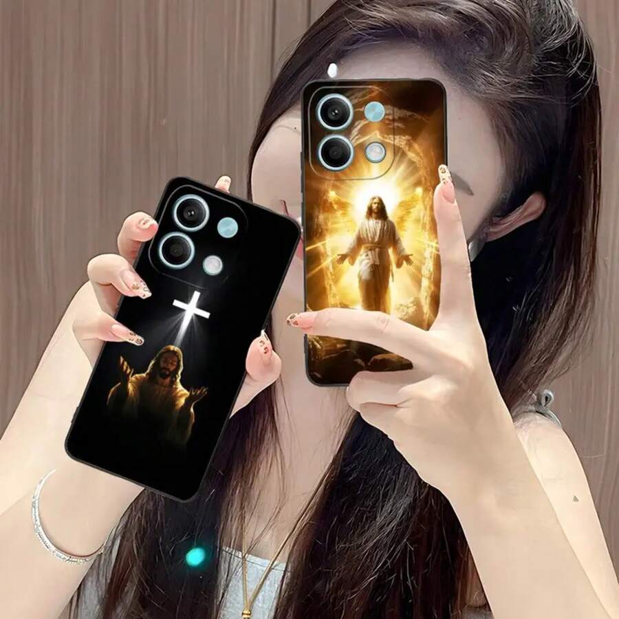 Jesus Christ Mobile Cell Phone Case For POCO M6 M5 M4 M3 X7 X6 X5 X4 X3 ...
