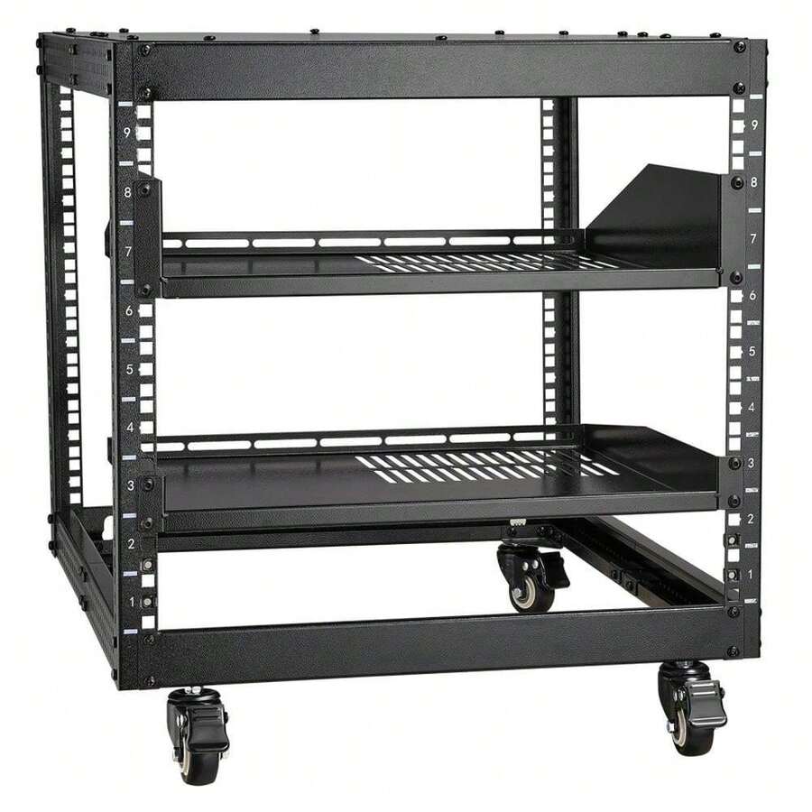 Adjustable Depth 9U Open Frame Server Rack, 584.2 To 1016 Mm, Free ...