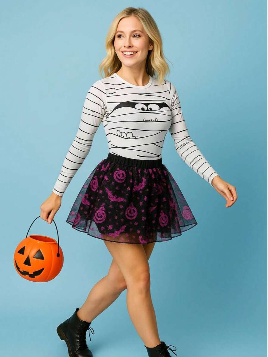 Disfraz Monstruo de Momia Halloween para mujer dama sexy. Conjunto de ...