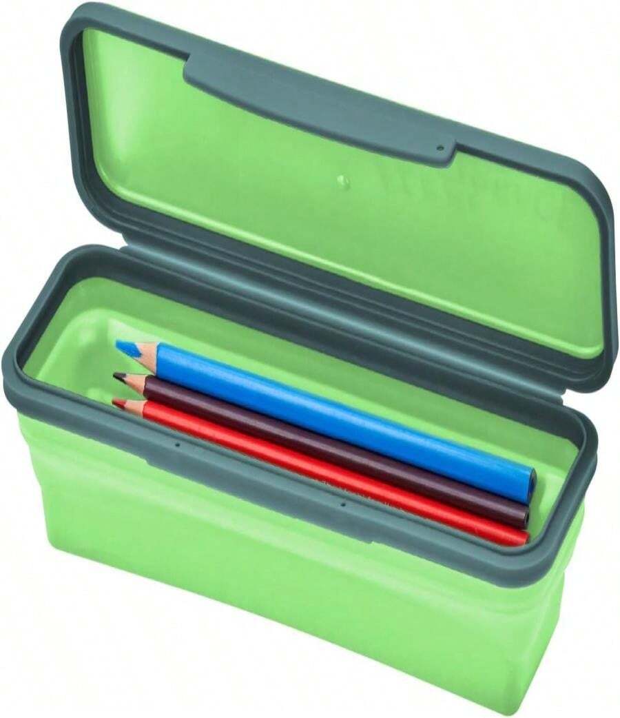 LockerMate By Bostitch Small Flexi Storage Box With Lid, Collapsible ...