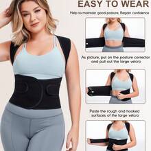 1 Extra Large Item Back Brace Posture Corrector For Women And Men ...