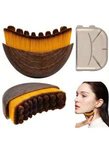 1pc Lymphatic Contour Face And Body Brushes, The Lymphatic Drainage ...