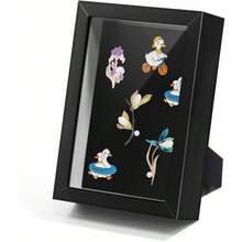 Black Lapel Pin Display Case, 4x6 Shadow Box Frame Walls And Desktops ...