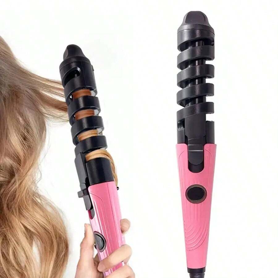One Curling Iron, Spiral Curling Wand, Wave Curler, For Big Curls And ...