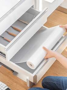 1 Roll Non-Slip Waterproof Drawer Liner - Multipurpose EVA Shelf And ...