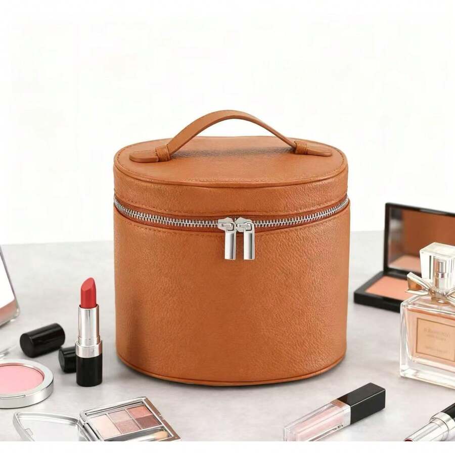 Makeup Bag Vanity Case Cosmetic Bag With Removable Divider Travel ...