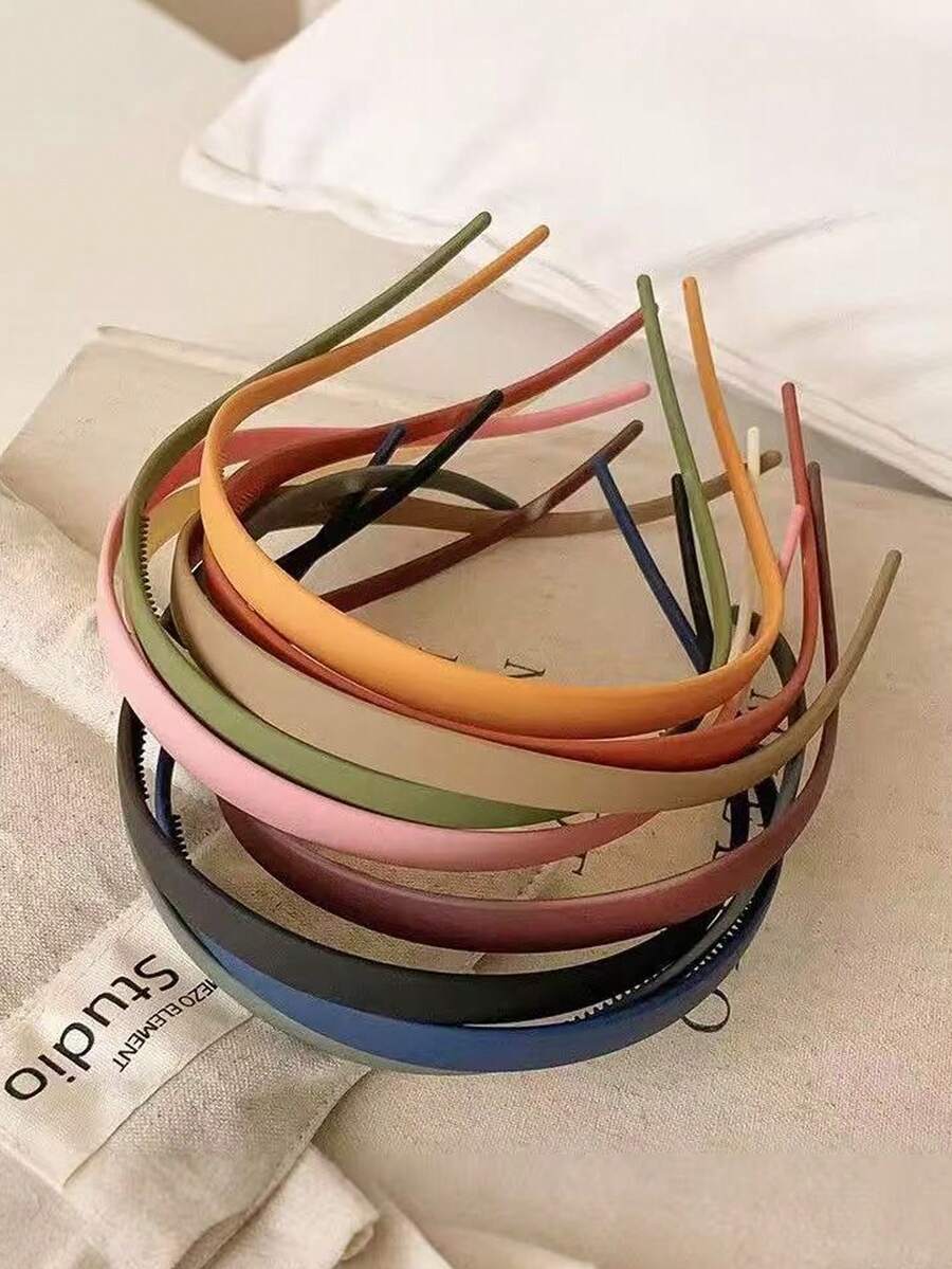 5 Peças/Conjunto Tiaras Coloridas de Plástico para Dentes de Crianças ...